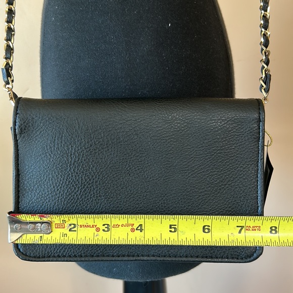 bebe | Bags | Bebe Lara Small Leather Crossbody Bag Black | Poshmark